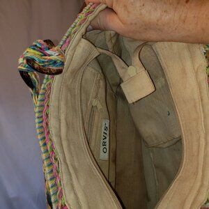 Orvis | Bags | Orvis Multicolored Woven Straw Tote Bag Shoulder Bag ...